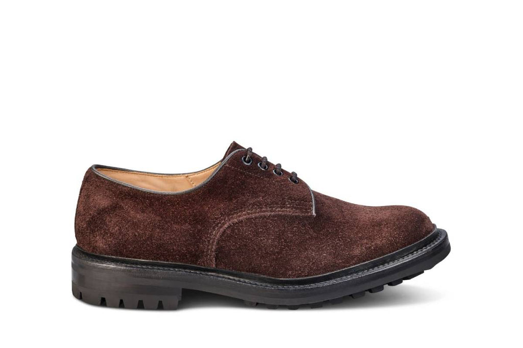 Daniel Tramping Shoe - Charcoal Hairy Suede – R E Tricker Ltd