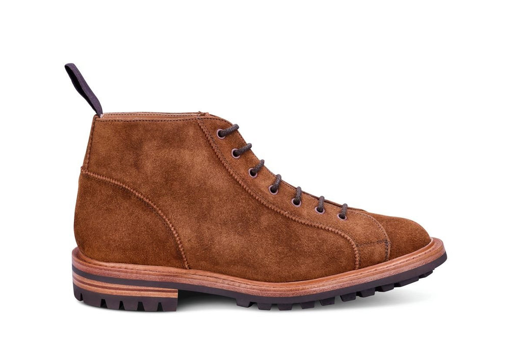 Ethan Monkey Boot - Snuff Reverse Kudu Suede – R E Tricker Ltd