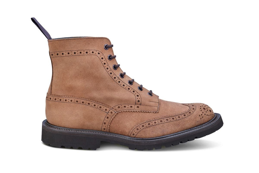 Stow Country Boot - Bark Adriondack – R E Tricker Ltd