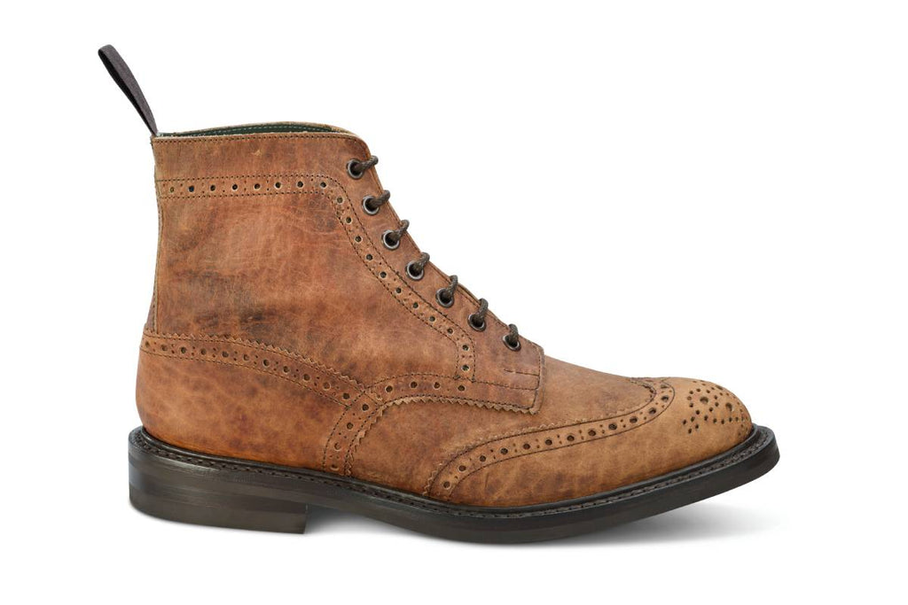 Stow Country Boot - Dark Brown Cheyanne – R E Tricker Ltd