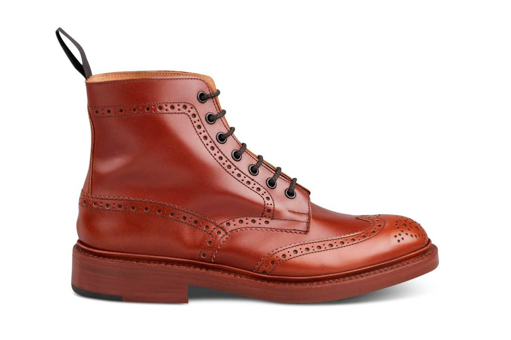 STOW COUNTRY BOOT - MARRON ANTIQUE – R E Tricker Ltd
